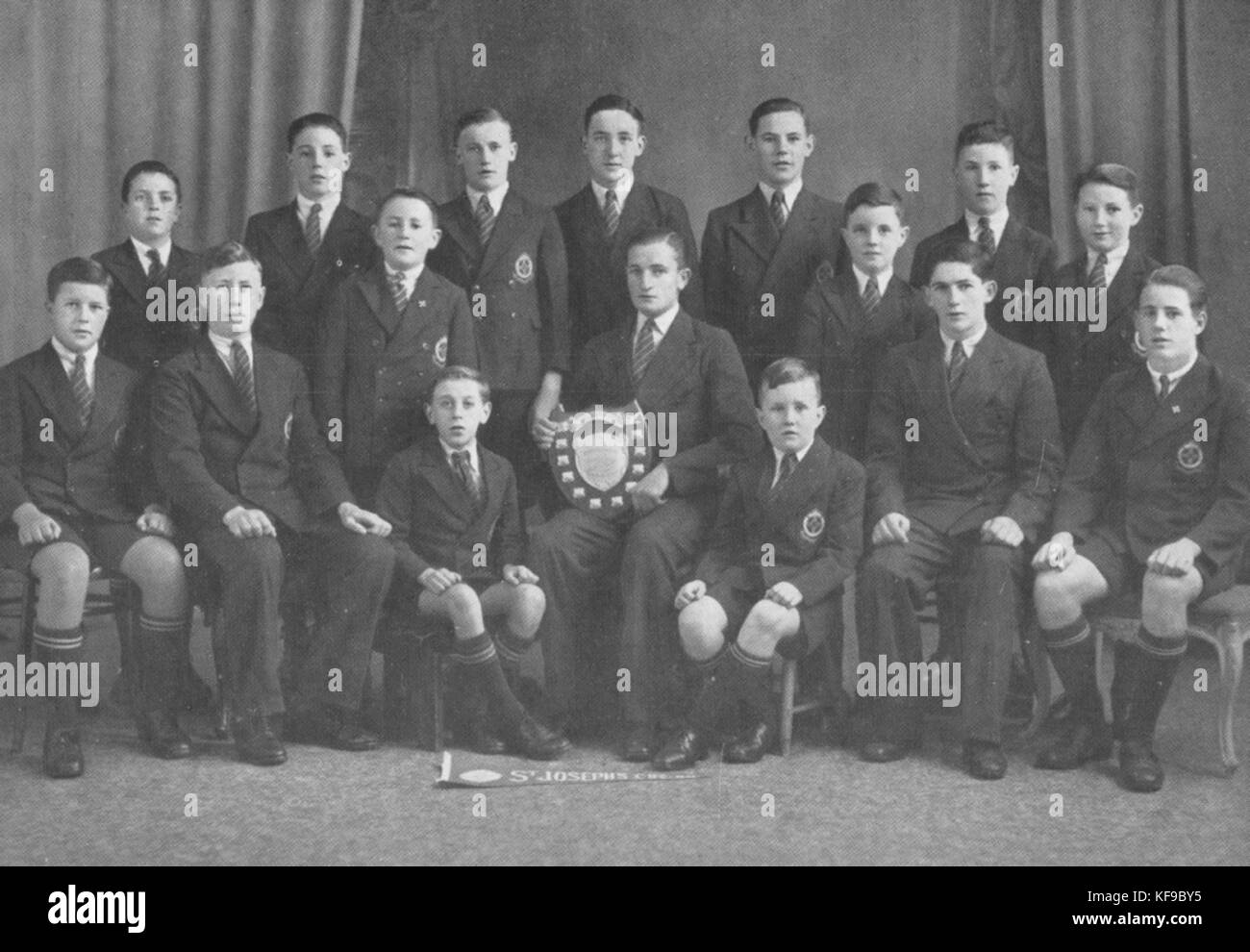 SJCM Walsh Shield 1940 Stock Photo - Alamy