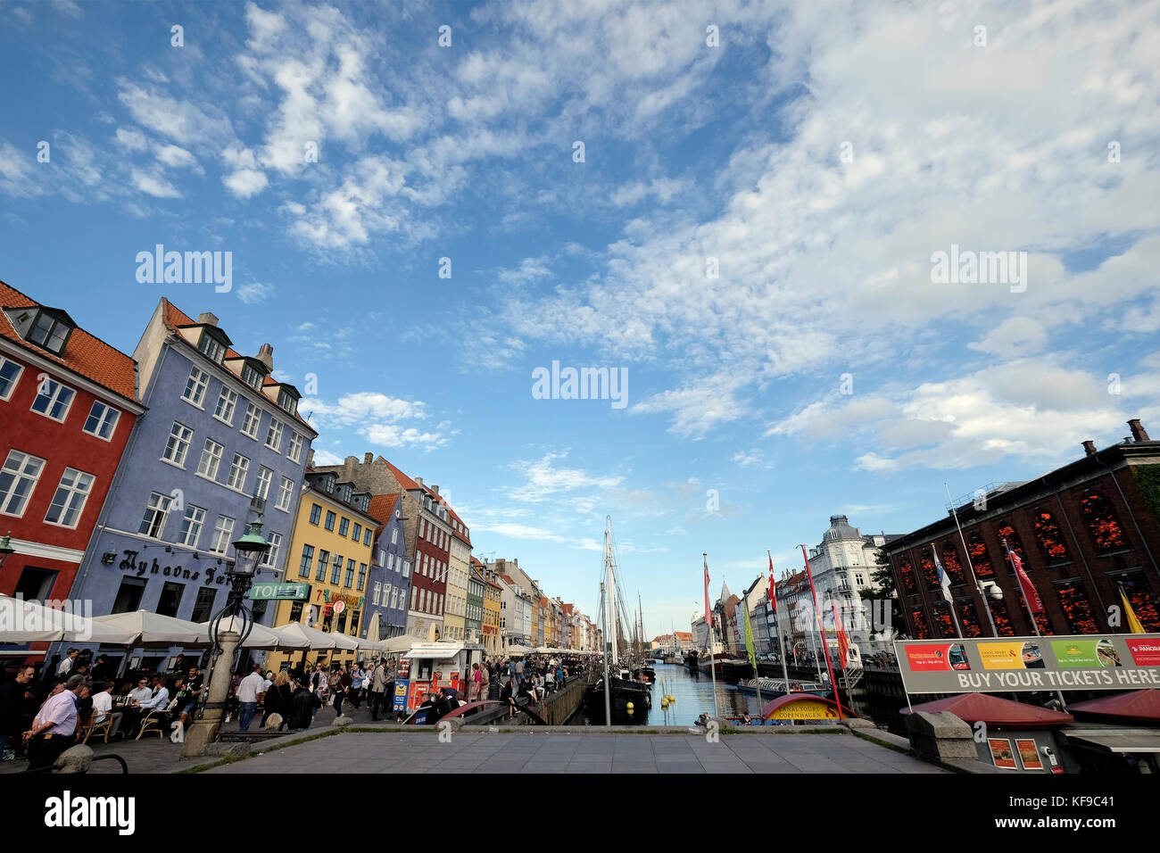 Denmark, Copenhagen, Nyhavn Canal Stock Photo - Alamy