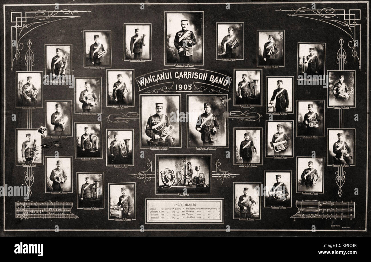 Garrison band hi-res stock photography and images - Alamy