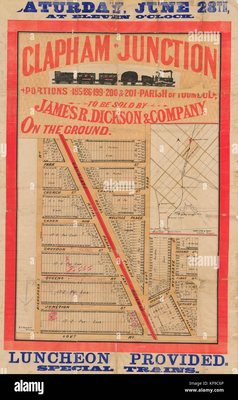 Clapham Junction portions 185 186 199 200 Stock Photo - Alamy