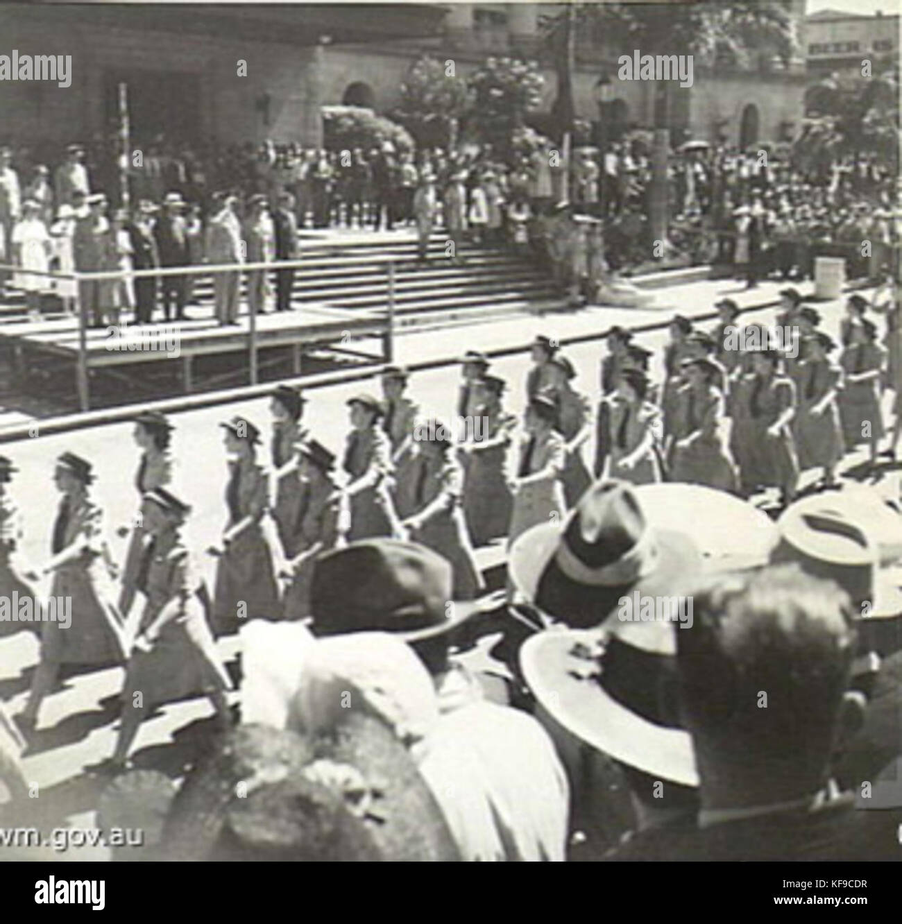 AWAS marching Stock Photo - Alamy