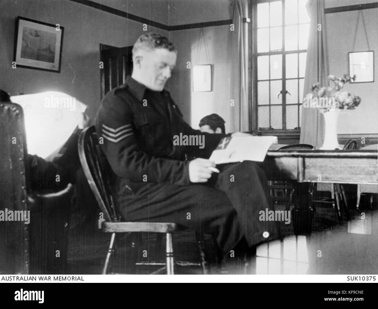 Sergeant Collins of 455 Squadron RAAF at RAF Wigsley circa Feb 1942 AWM ...
