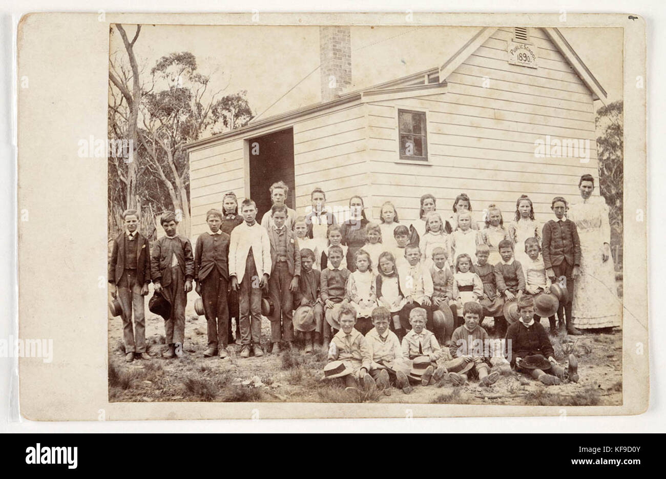 822088 2 Thornford Public School 1893 Miles Franklin 5th from left ...