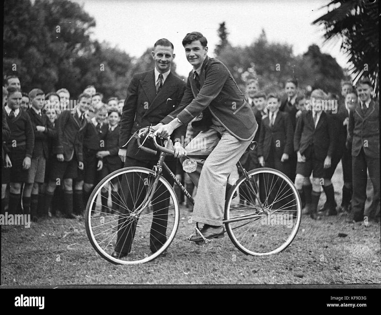 23410 Oppy Hubert Opperman at St Josephs College taken for Bruce Small ...