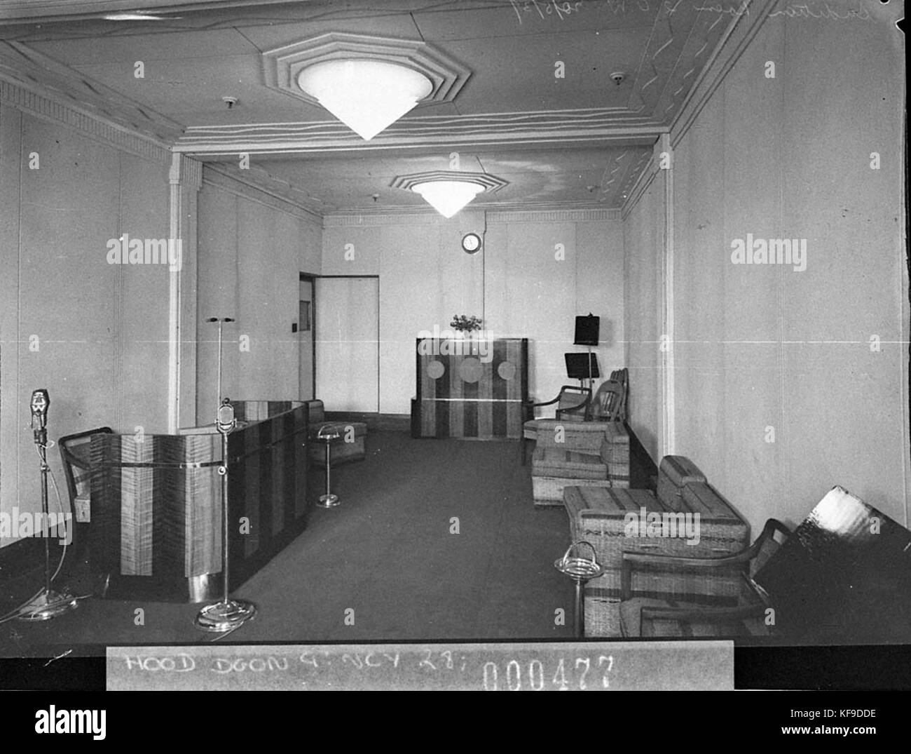 10716 2UW Audition Studio Stock Photo - Alamy