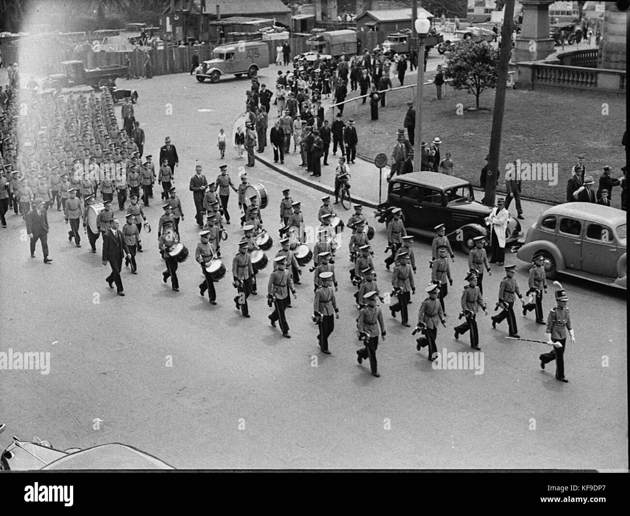 Boys bands Black and White Stock Photos & Images - Alamy