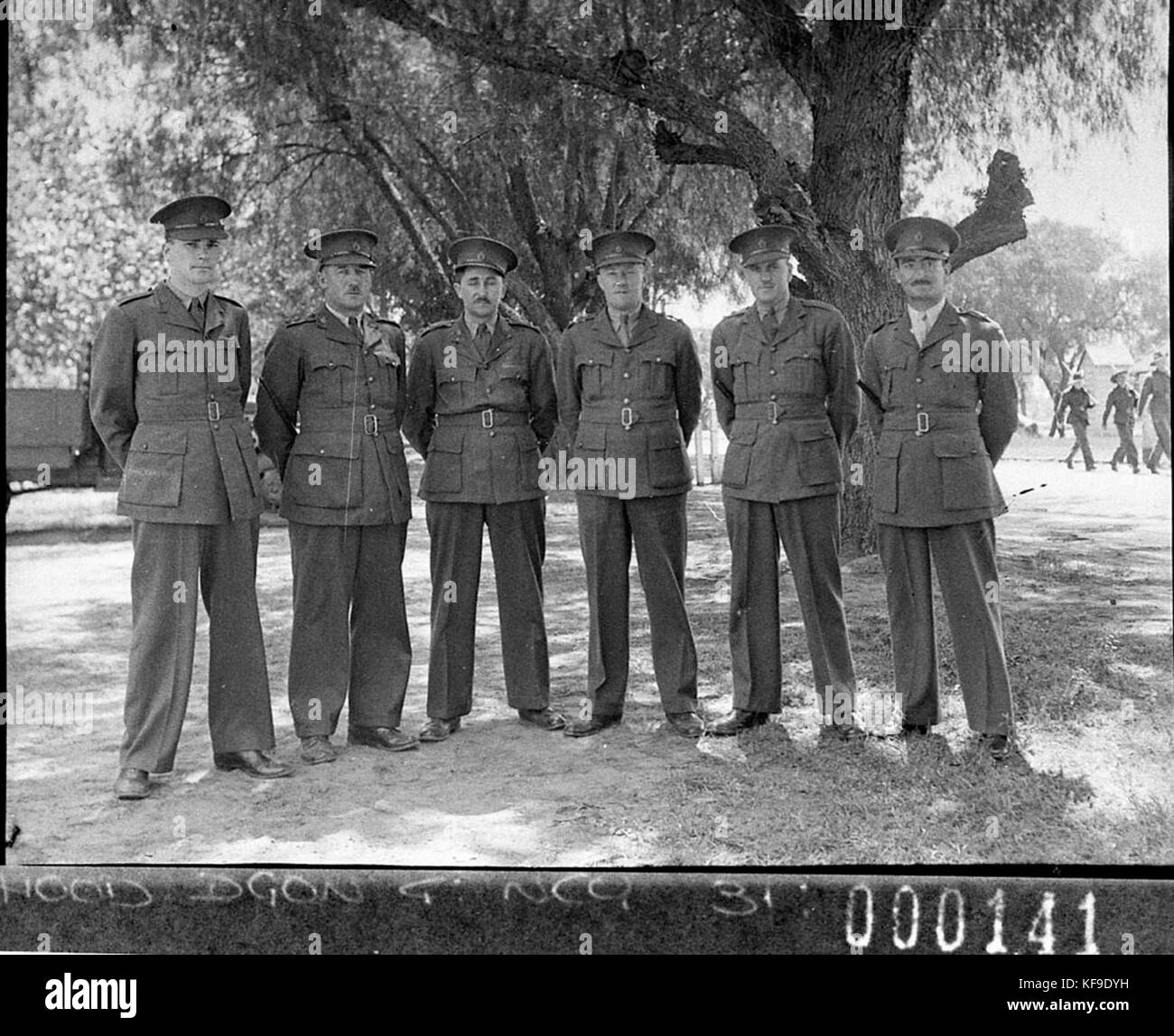 88232 Army Service Corps group at Liverpool Camp Stock Photo - Alamy