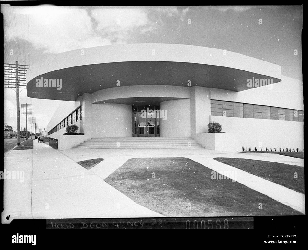 52410 Art deco Peak Freans American biscuit factory corner Frederick ...