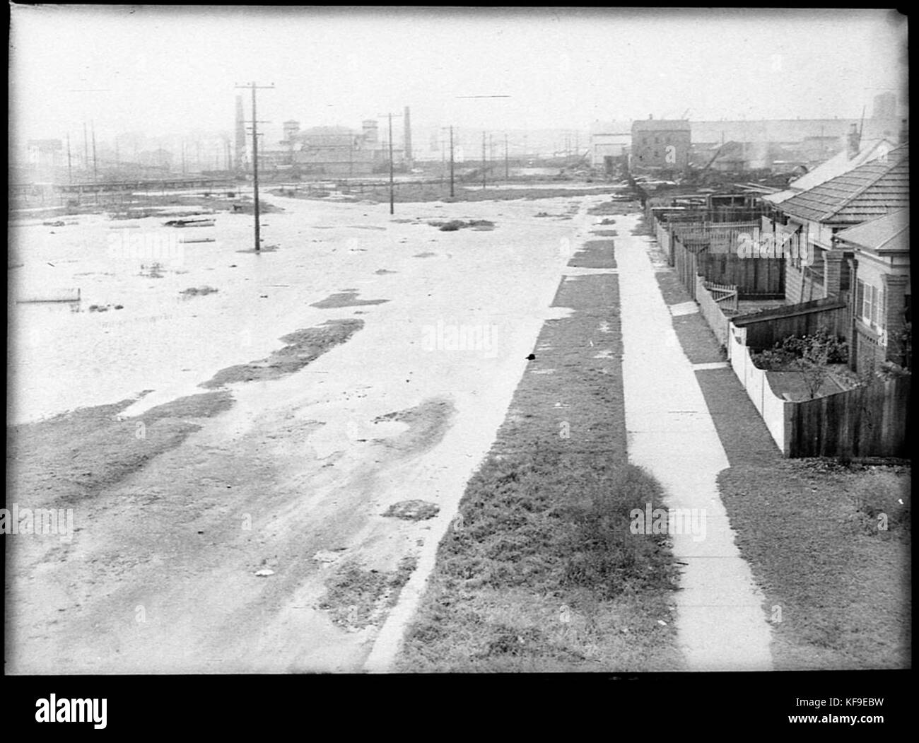 31160 Wickham floods Stock Photo - Alamy