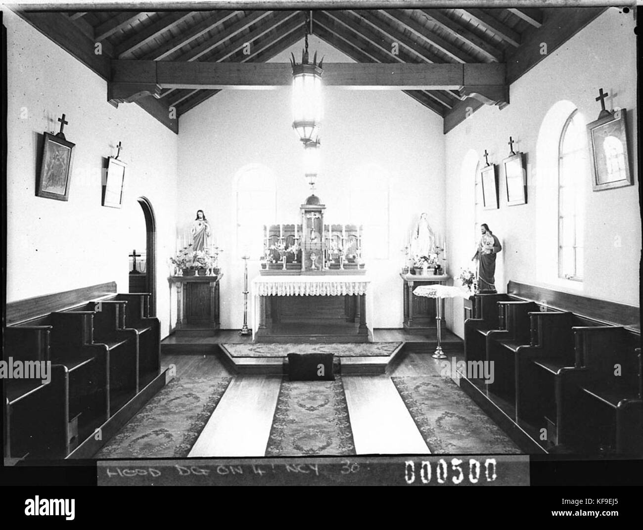 12245 Catholic convent chapel at Earlwood Sister Genieve taken for ...