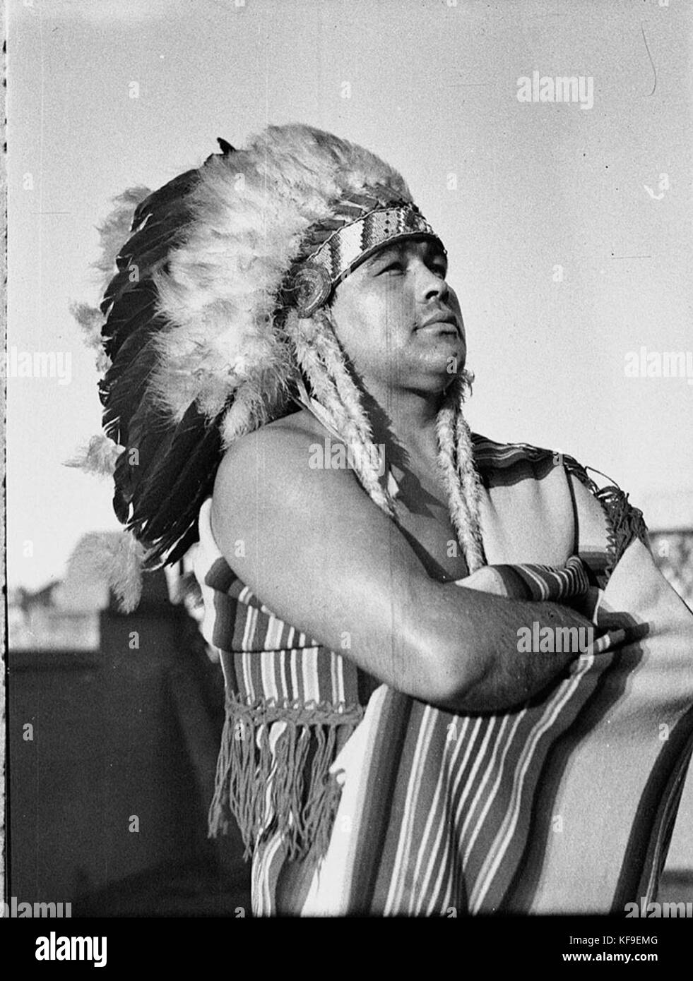 21214 Chief Little Wolf taken for Stadiums Ltd Stock Photo - Alamy