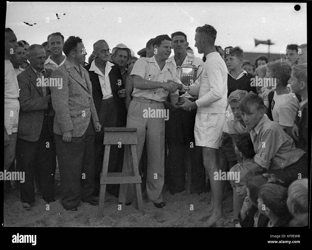 26209 Collaroy surf carnival taken for Acme Theatres Stock Photo - Alamy