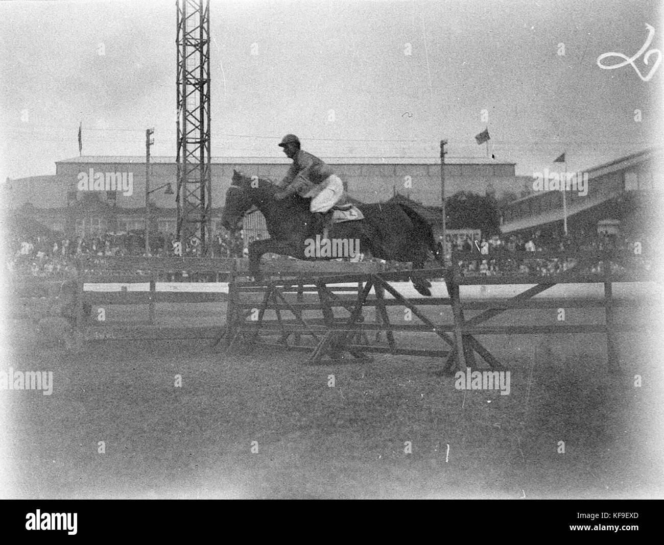 Hunting horse jump Black and White Stock Photos & Images - Alamy