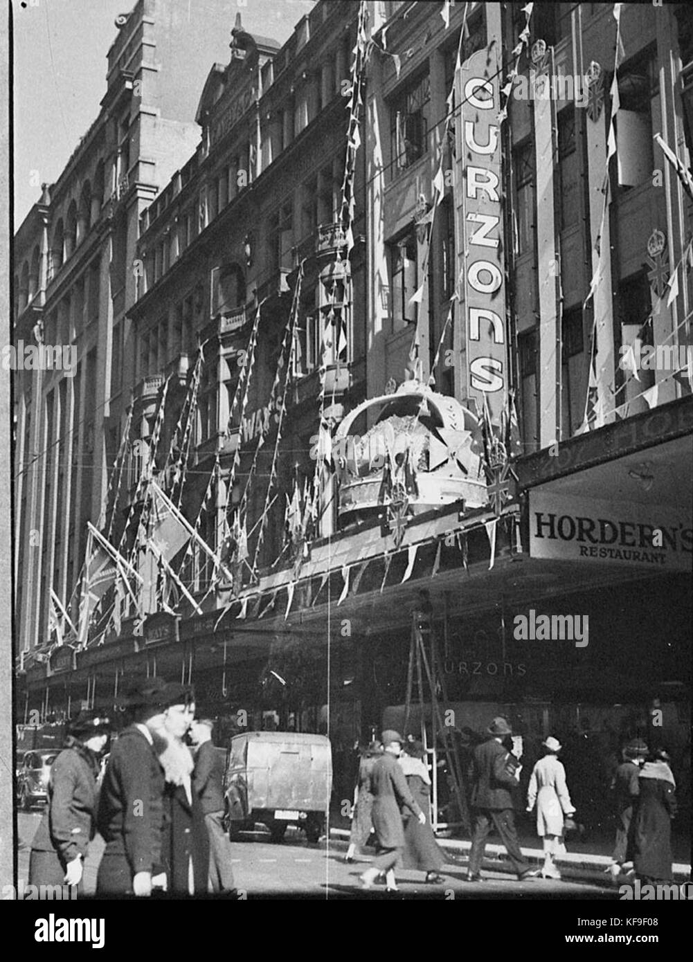 Coronation streets Black and White Stock Photos & Images - Alamy