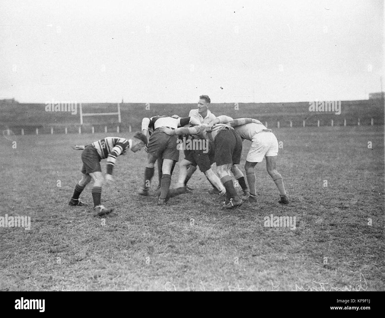 6444 Country Rugby League practice at the Sports Ground Stock Photo - Alamy