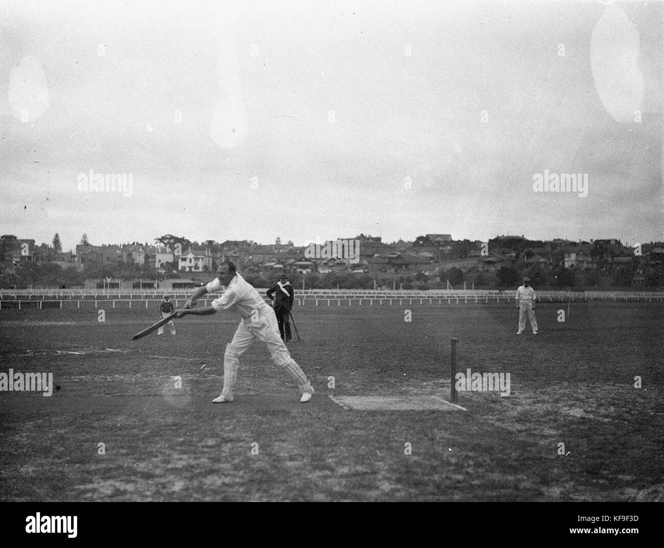 Cricket match pitch cricketers hi-res stock photography and images - Alamy