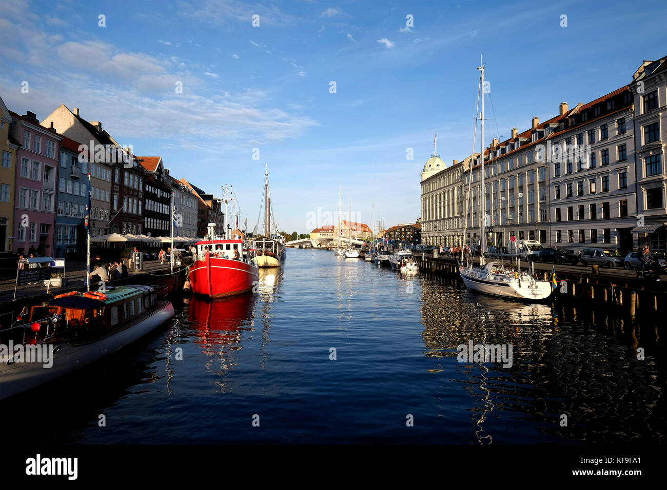 Denmark, Copenhagen, Nyhavn Canal Stock Photo - Alamy