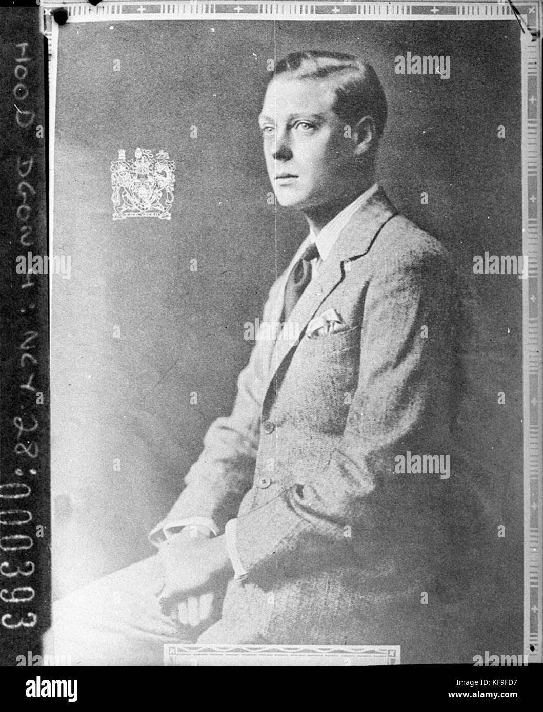 King george prince edward Black and White Stock Photos & Images - Alamy