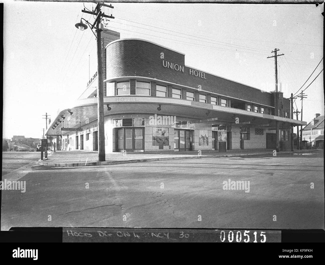 12265 Exterior of the Union Hotel built c1933 remodelled with additions ...