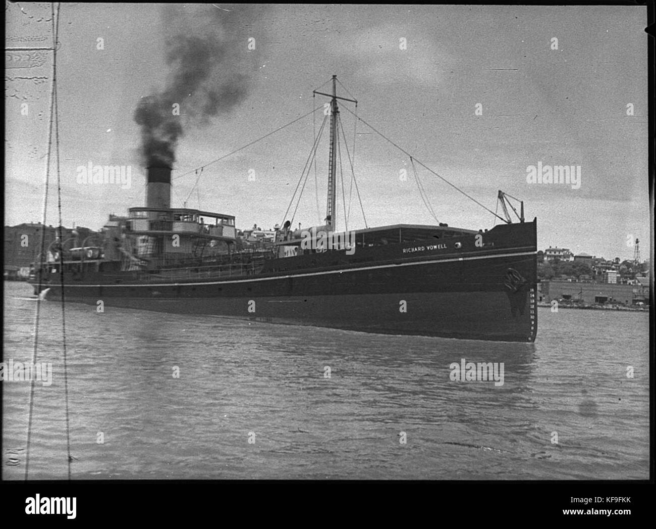 31925 New Newcastle dredge Richard Vowell during trials Stock Photo - Alamy