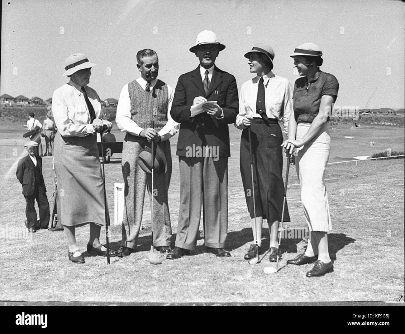 Foursomes golf Black and White Stock Photos & Images - Alamy