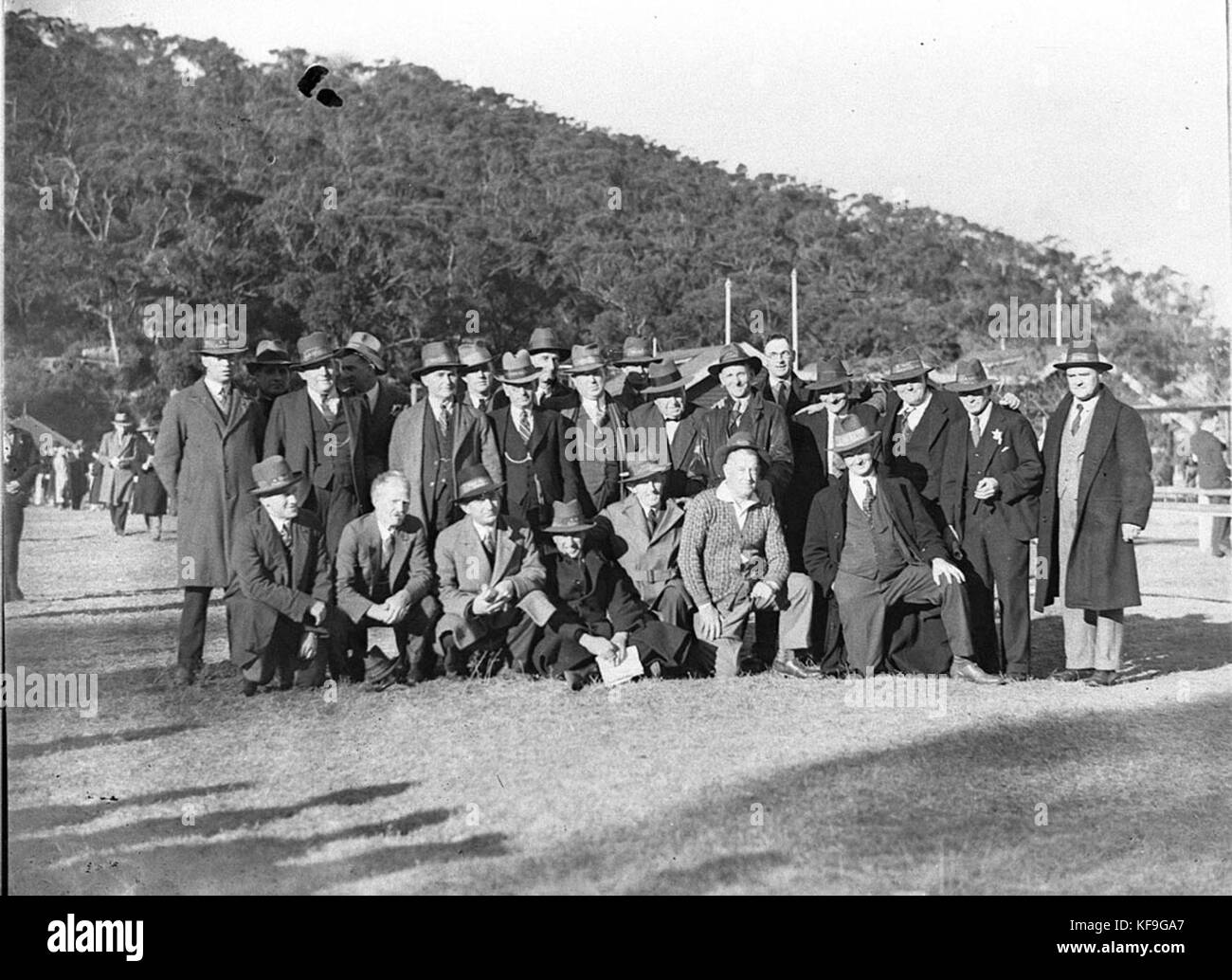 This image shows a group of organizers from the ALP (Australian Labor ...