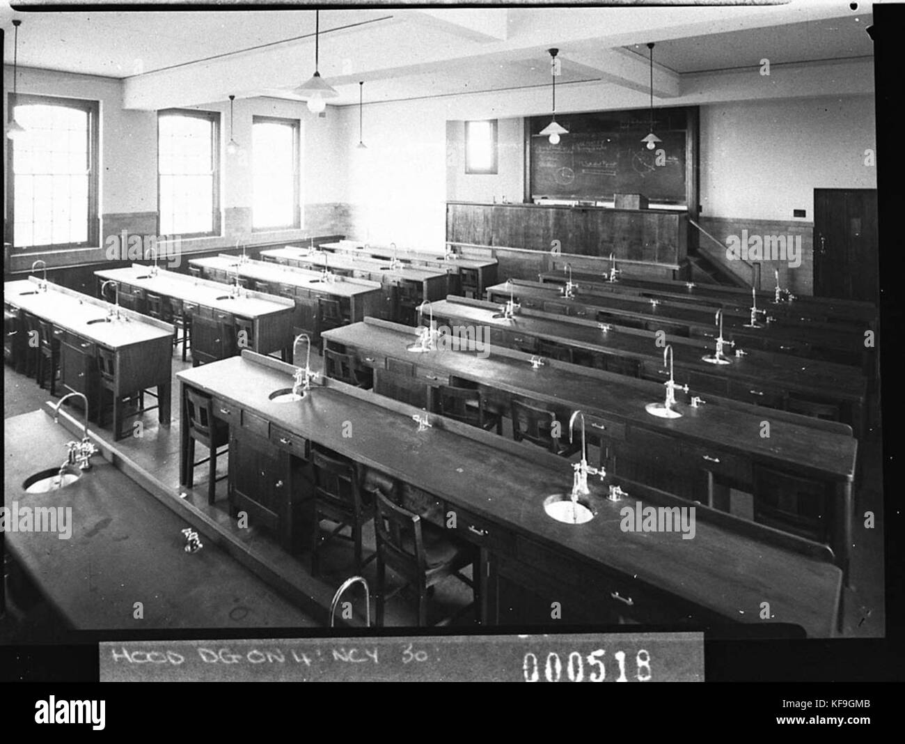 Early 1900s college classroom Black and White Stock Photos & Images - Alamy