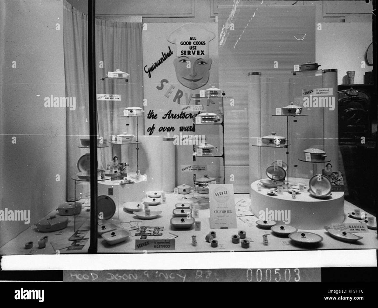 Vintage retail displays Black and White Stock Photos & Images - Alamy