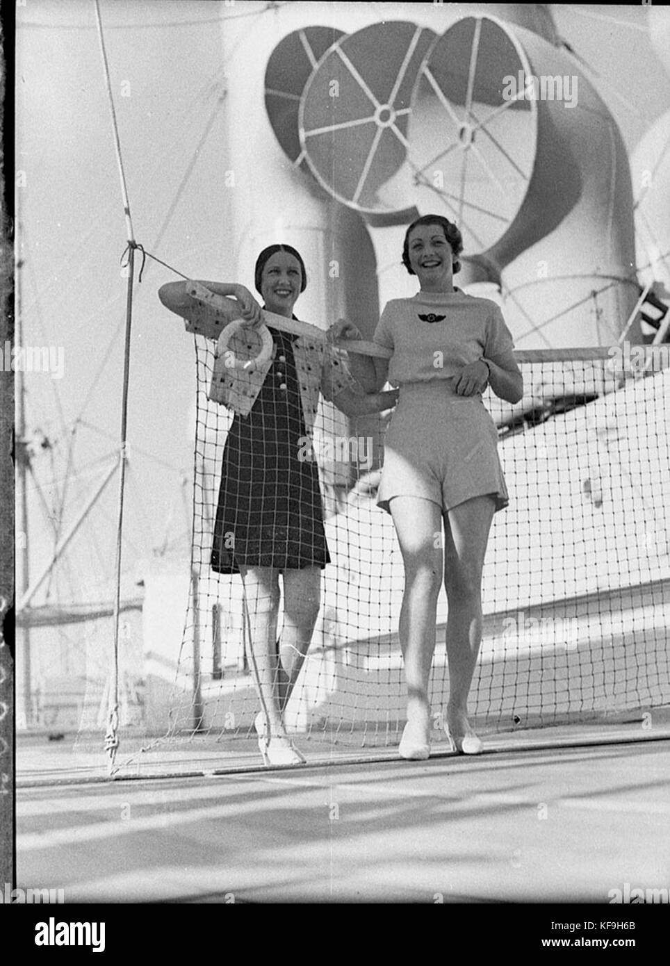 19923 Mannequins onboard Strathaird taken for Grace Bros Stock Photo ...