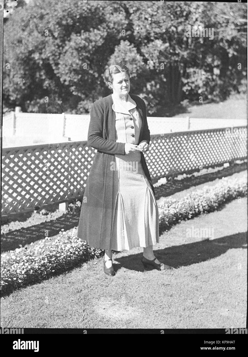 Portrait of Miss Helen Simpson, likely part of an archival image ...