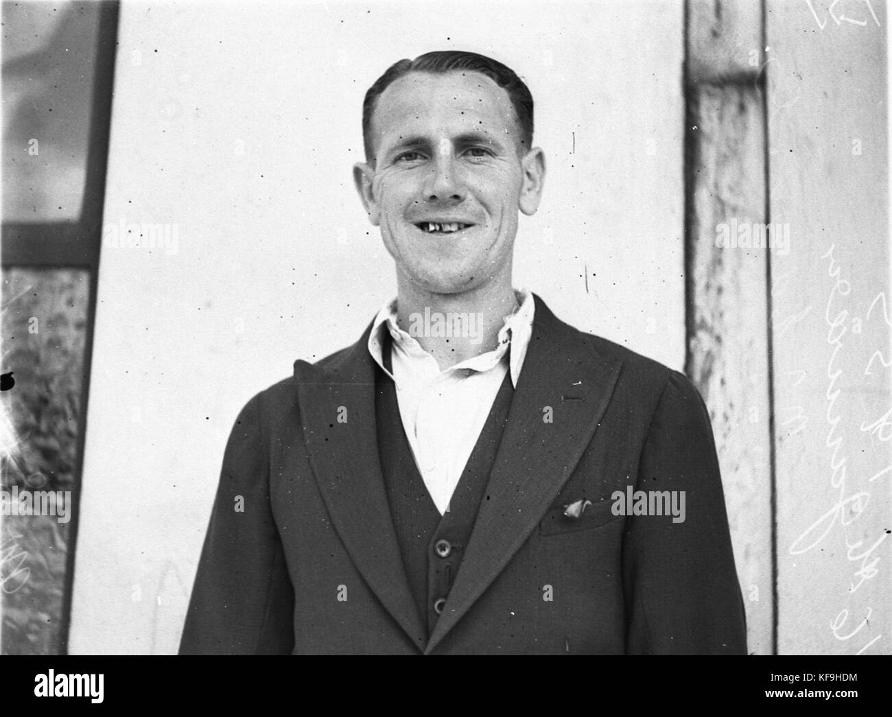 43517 Mr Edwards winner of 4th prize in the State Lottery at home in ...