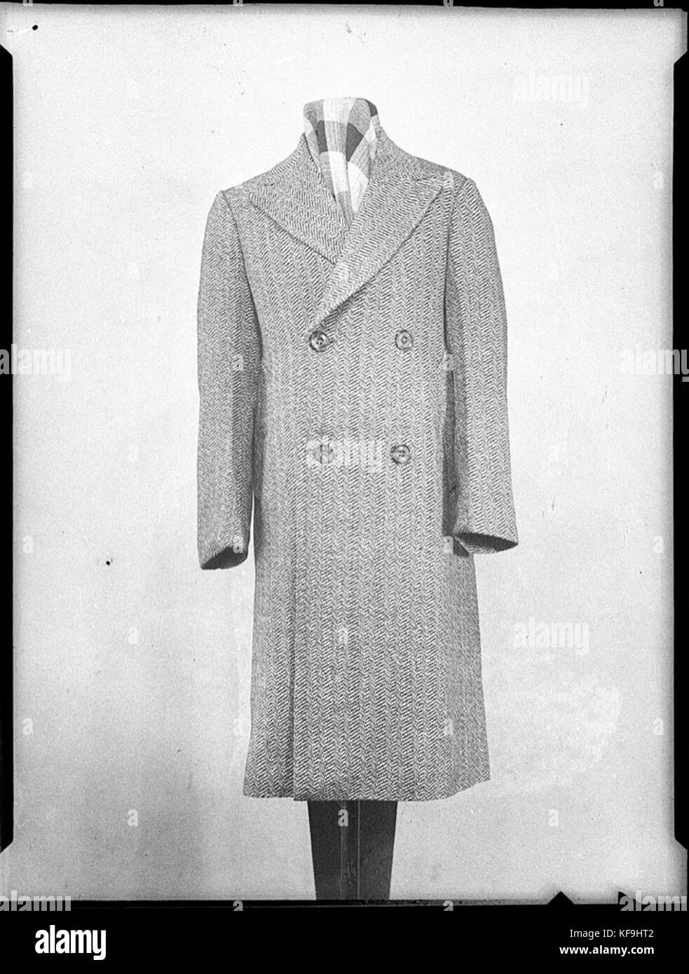 Warm weather coat Black and White Stock Photos & Images - Alamy