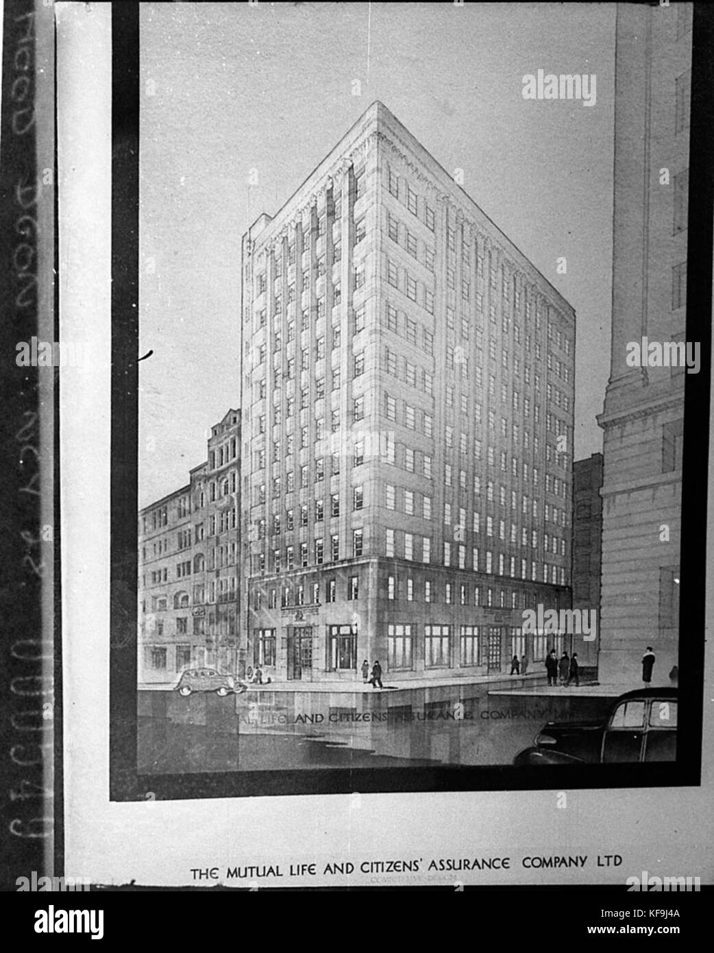 Mutual life building Black and White Stock Photos & Images - Alamy