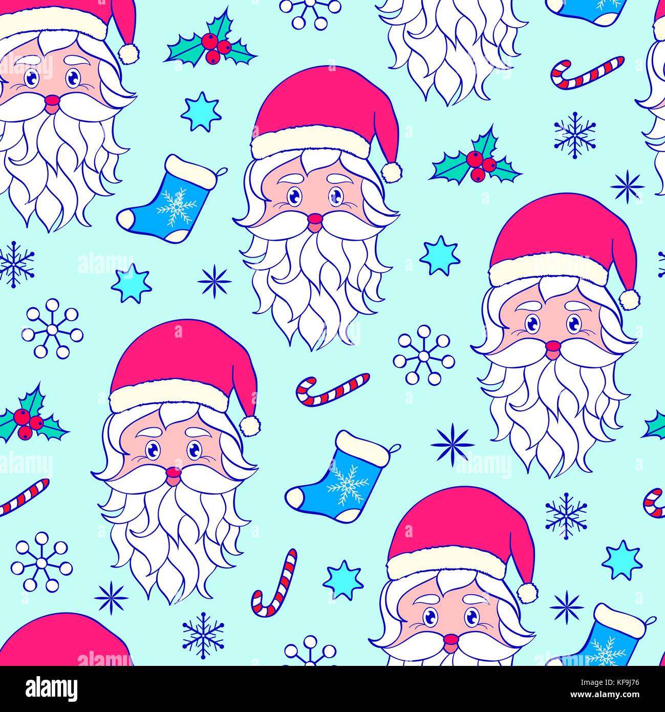 Man beard pattern seamless Stock Vector Images - Alamy