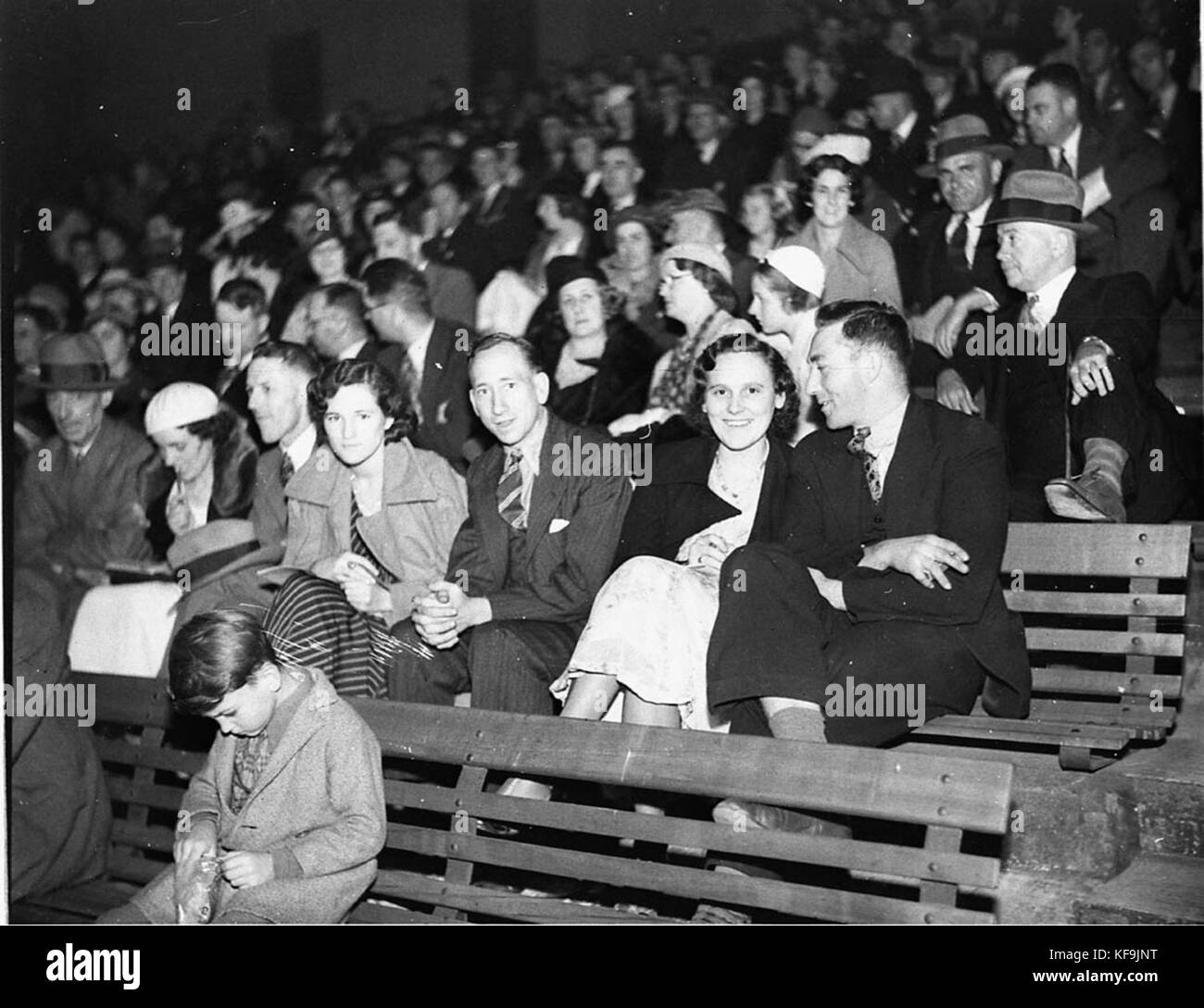 Grandstand and crowd grandstand and crowd Black and White Stock Photos ...