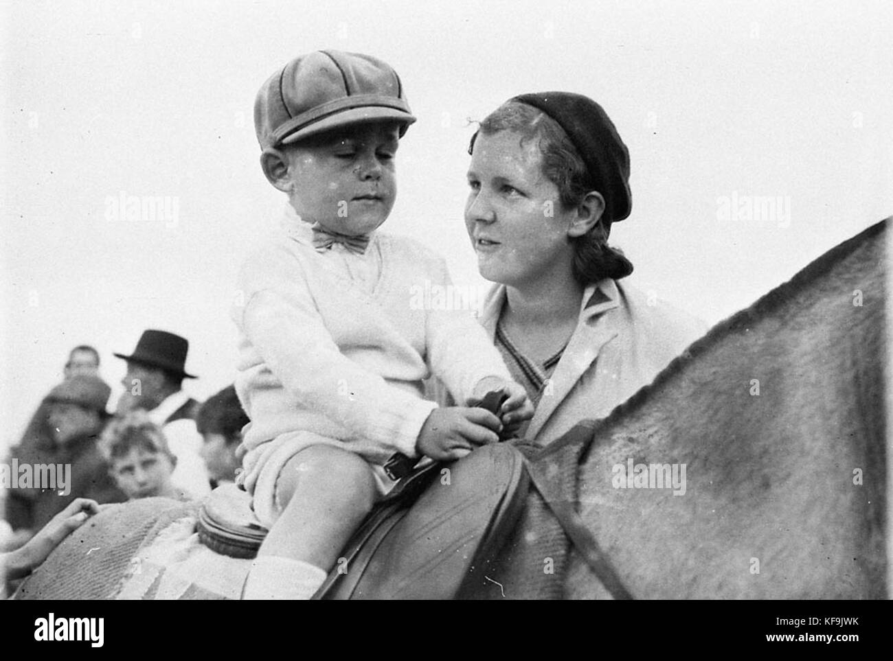 Pony boy riding hi-res stock photography and images - Alamy