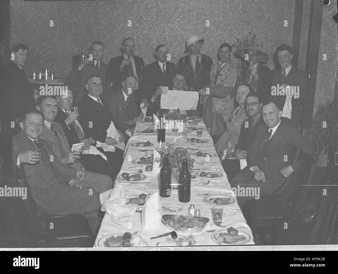 Dinner hotel food Black and White Stock Photos & Images - Alamy