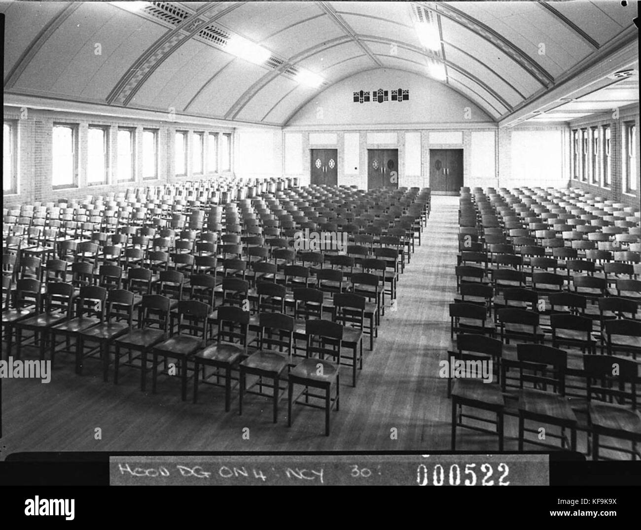 12286 The assembly hall Scots College taken for Building Publishing Co ...