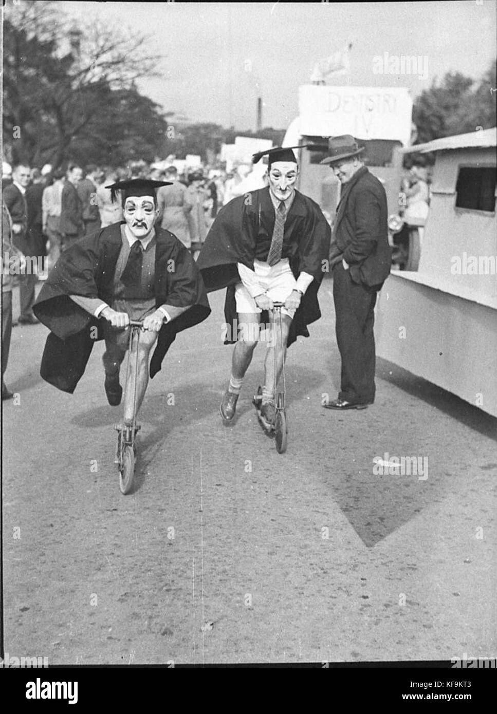 University parade Black and White Stock Photos & Images - Alamy