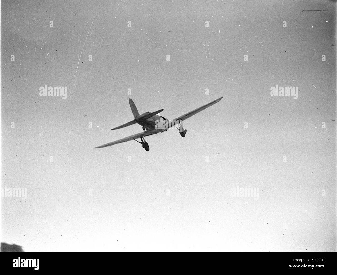 6988 Up up and away Lockheed Altair is airborne as Smithy flies it away ...