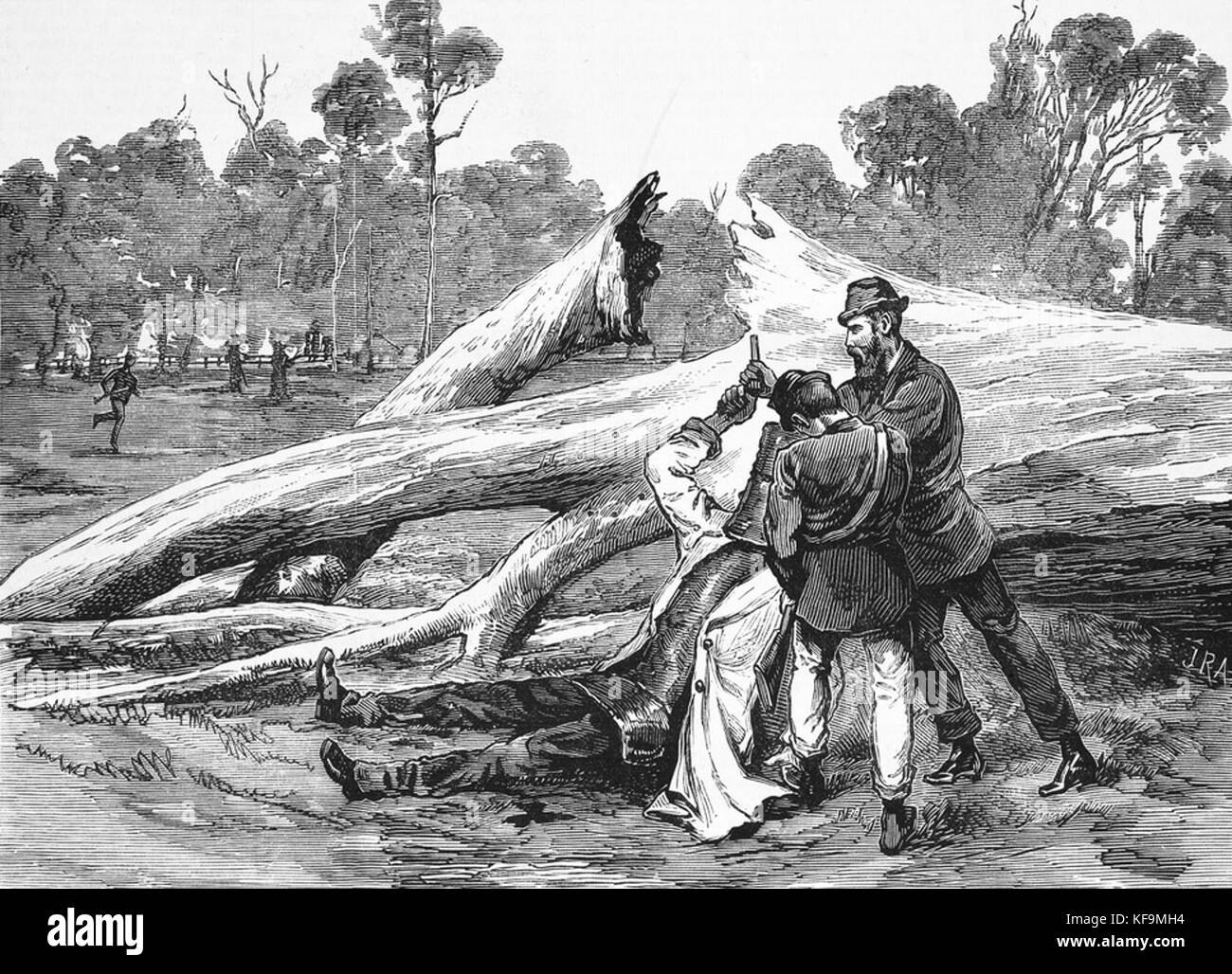 Ned Kelly capture Stock Photo - Alamy