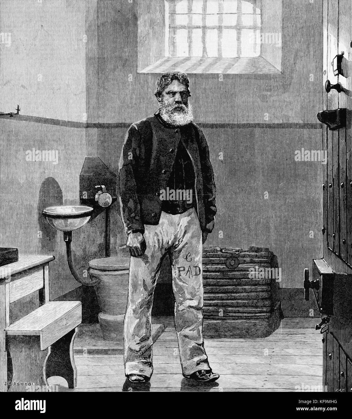 Harry Power in prison Stock Photo - Alamy