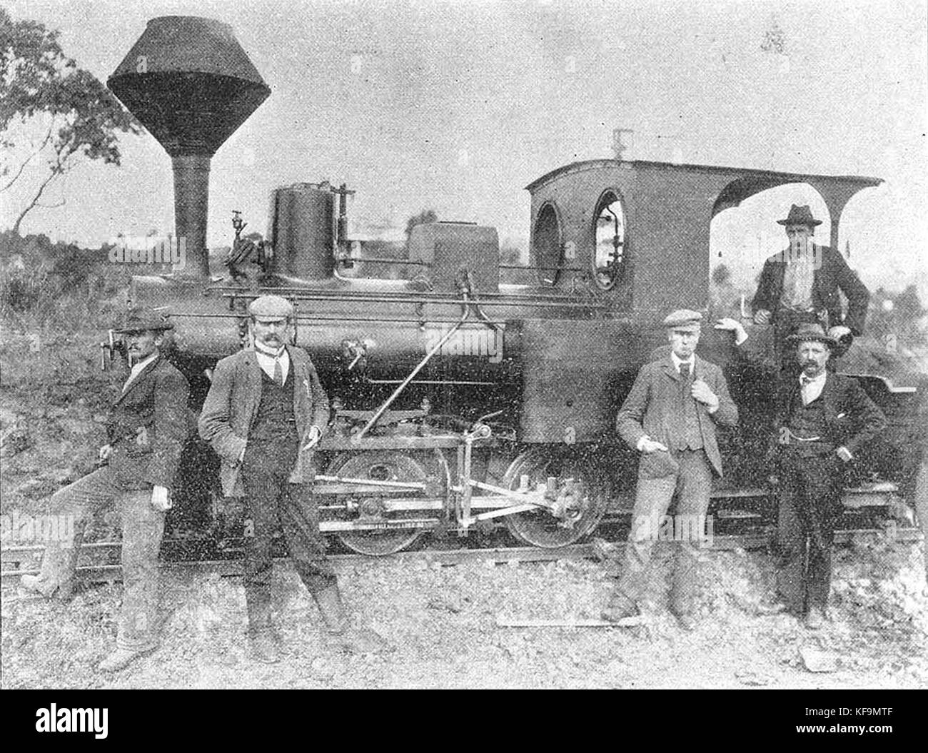 Sandfly Colliery Tramway, 1902 06 21 Page 3d (21297350749 Stock Photo ...