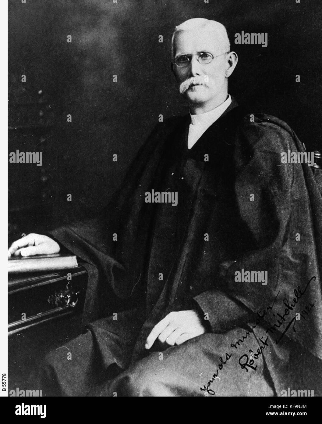 Rev. Robert Mitchell Stock Photo - Alamy