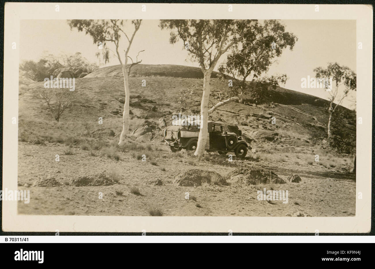 Laden vehicle near Coniston Station, c. 1935 Stock Photo - Alamy