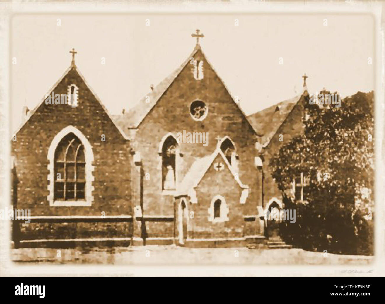 Old St Marys Church c1900 Stock Photo - Alamy