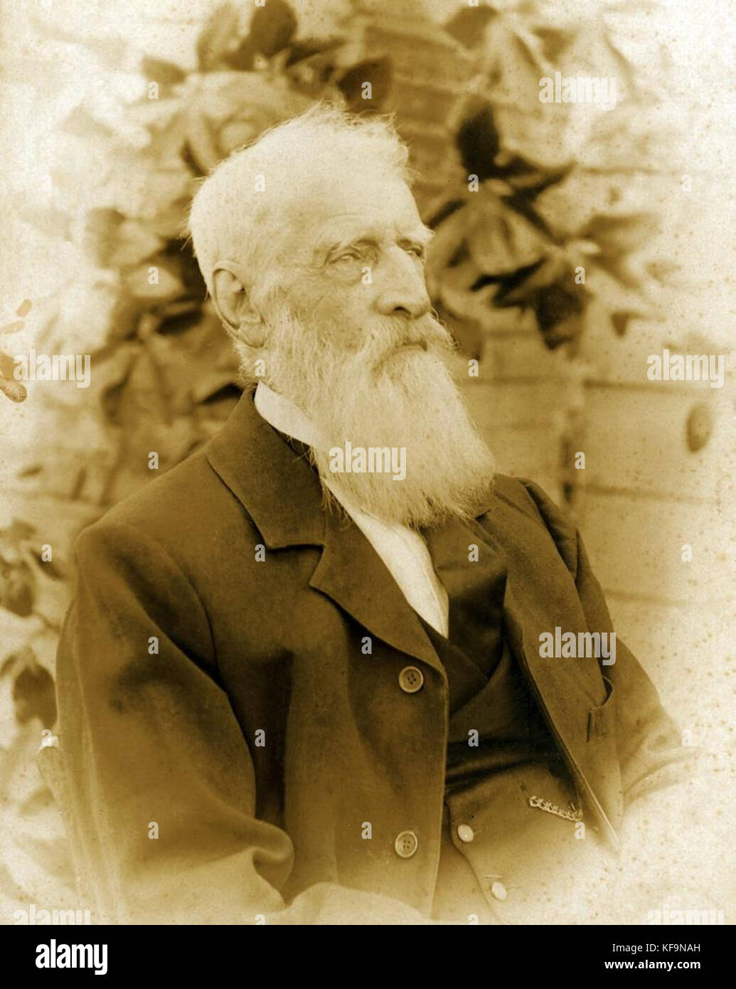 Portrait of Stephen Lawn 1836 1917 farmer blacksmith and wheelwright of ...