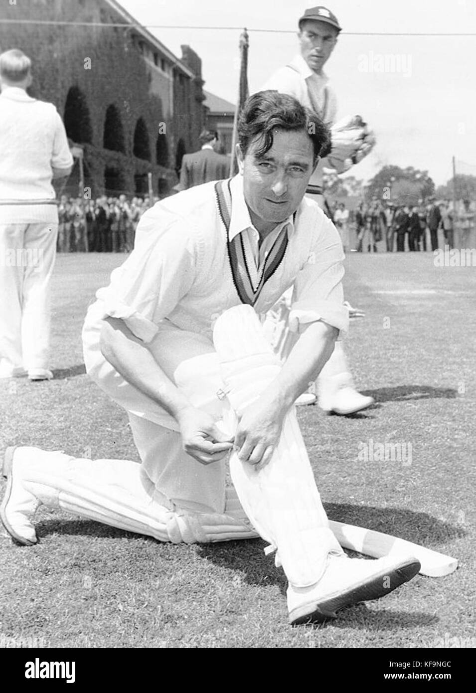 Denis Compton 1954 Stock Photo - Alamy