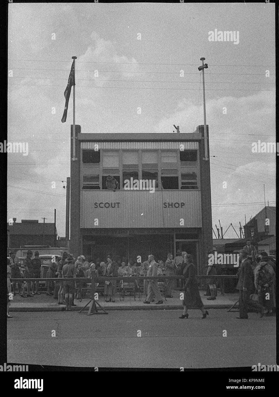 33022 Opening of scouts rooms Hunter Street Newcastle Stock Photo - Alamy