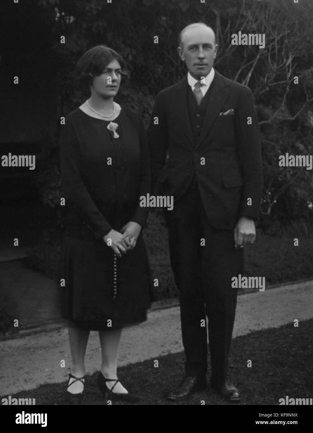 Joan and Daryl Lindsay Stock Photo - Alamy